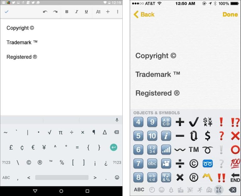 Copyright Symbol - Fancy Text Generator - Stylish text maker